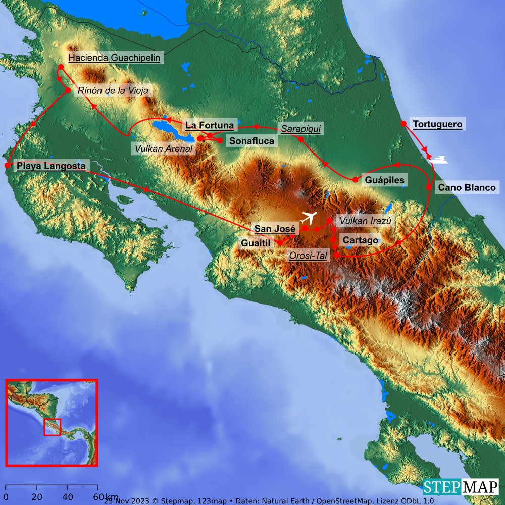 Musterprogramm Costa Rica - Rundreise | Studienreisen | Städtereisen ...