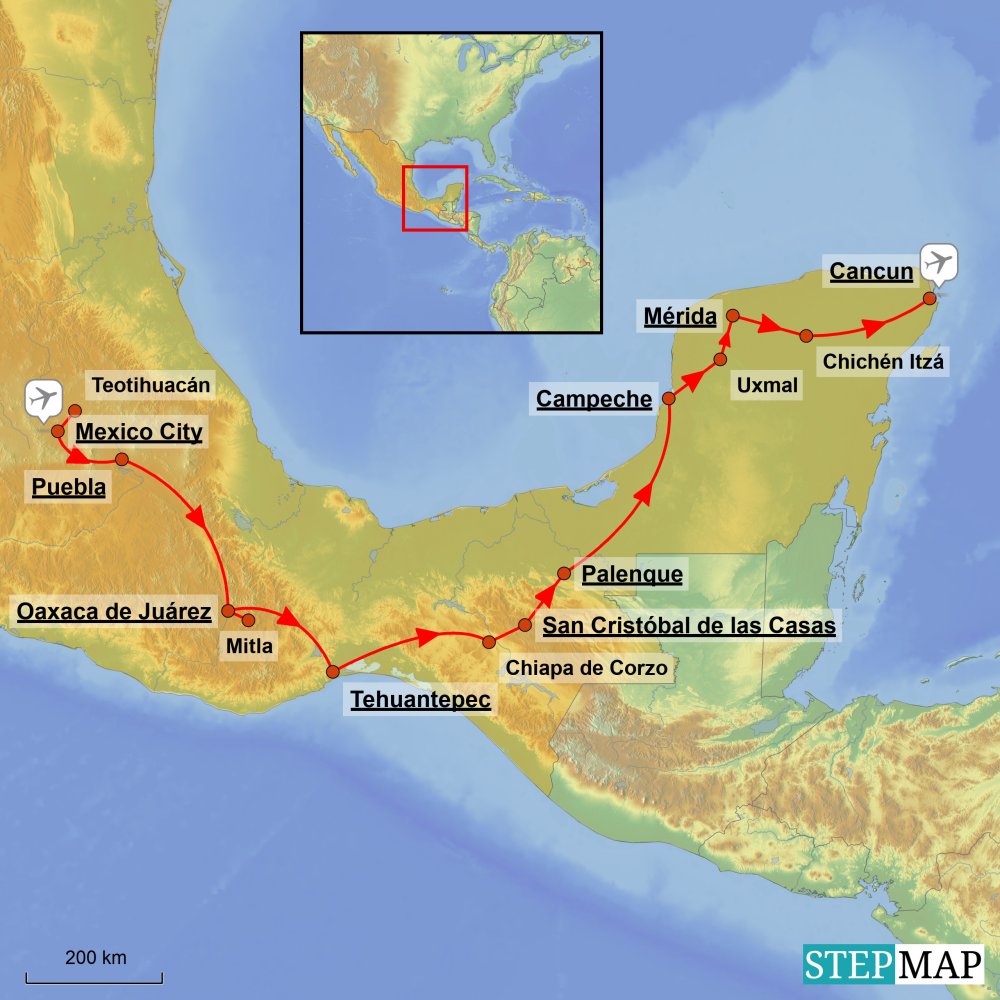 MEXIKO – Streifzug durch das Reich der Maya und Azteken | Studienreisen ...